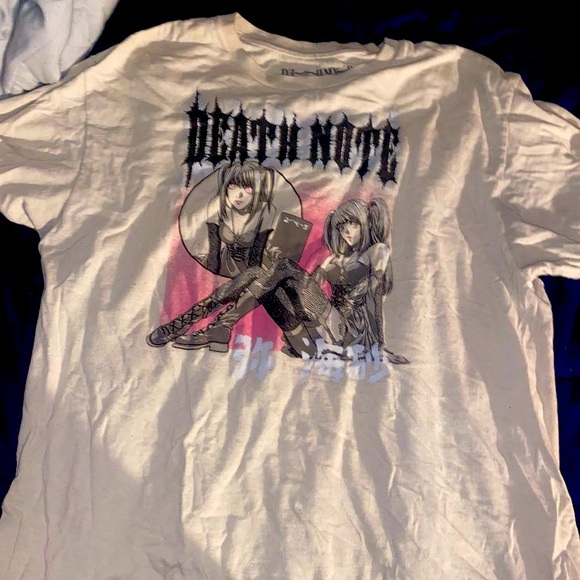 Spencer's | Tops | Misa Death Note Gothic Tshirt | Poshmark